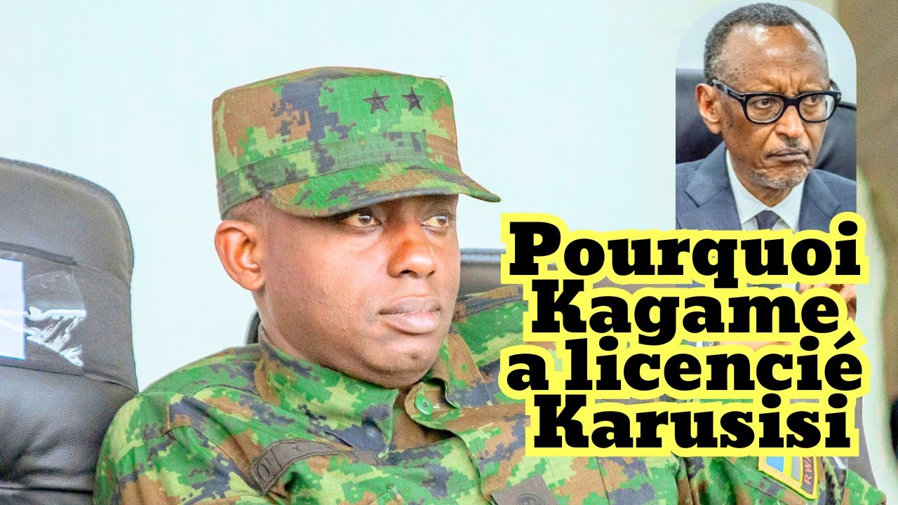 🇷🇼 RDC: Kagame limoge Gén Karusisi après de lourdes pertes de soldats ...