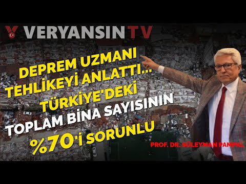 Deprem Özel Yayını 4. Gün | Türkiye'deki yapı stoğunun yüzde kaçı sorunlu? Prof.Dr. Süleyman Pampal