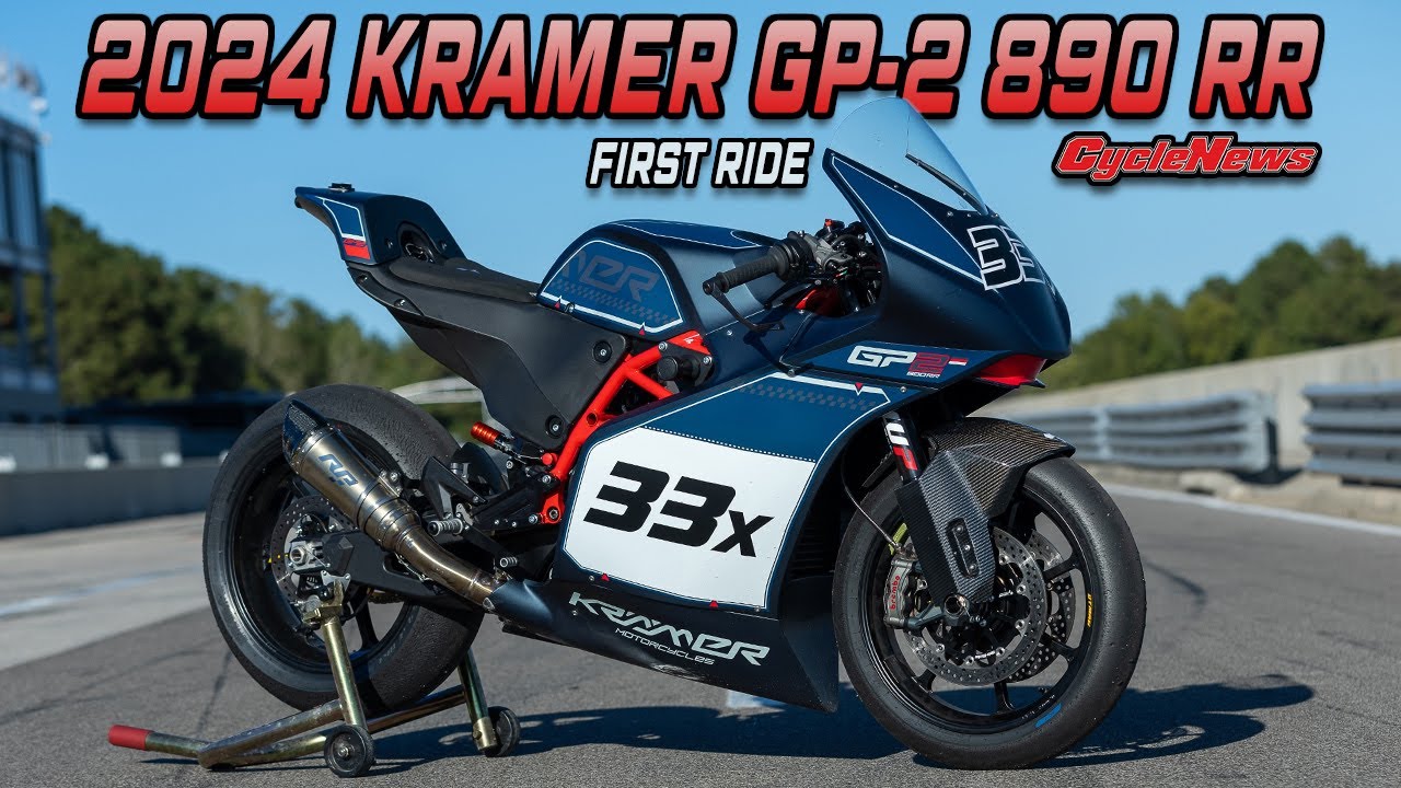 We test the awesome 2024 Kramer GP2-890RR! - Cycle News - YouTube