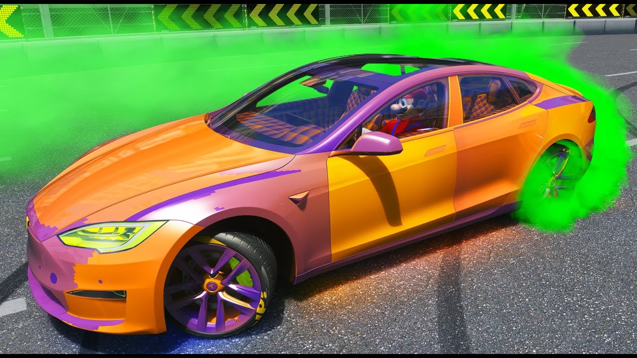 2023 Tesla Model S Plaid/Tokyo Drift/Assetto Corsa. - YouTube