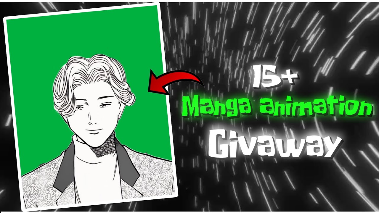 15+ Free Manga Character Animations Green Screen Clips - YouTube
