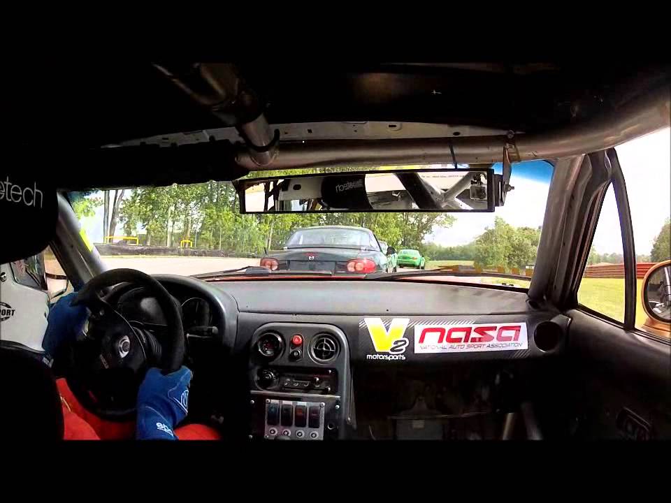 SCCA Spec Miata Double Majors at Mid Ohio - YouTube
