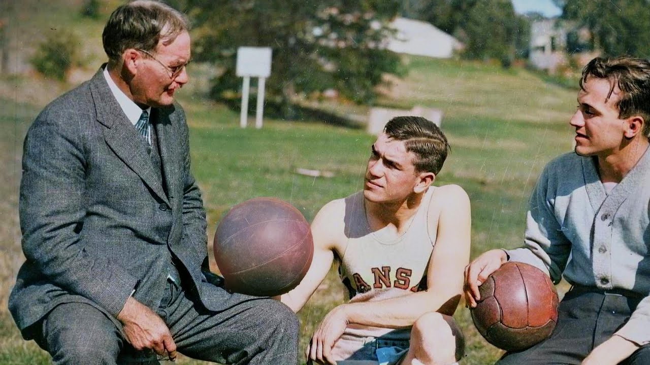 The First Basketball Game Ever - YouTube