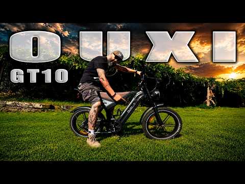 🔥OUXI | GT20 | Esta E-Bike Parece uma Mota... Mas é Legal!
