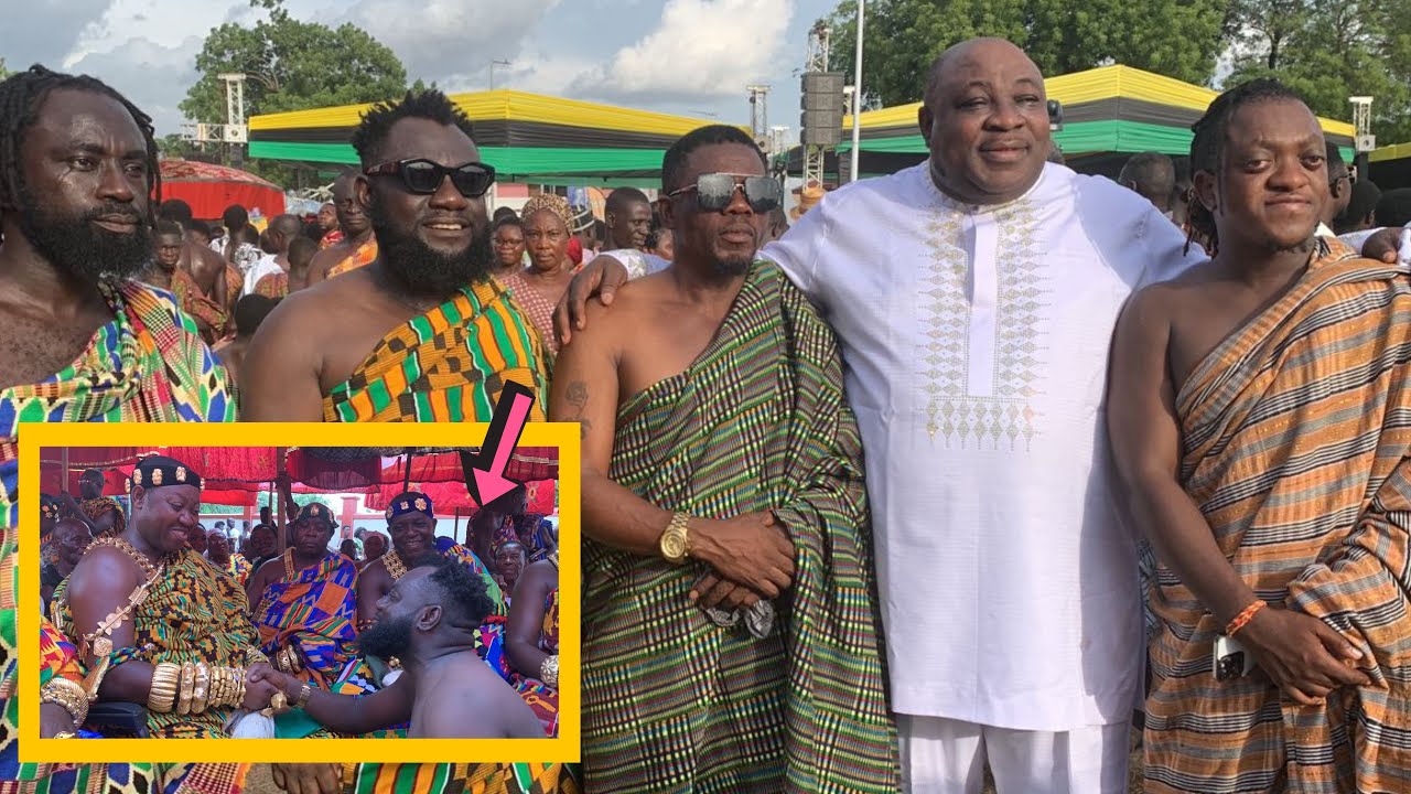 Kumawood Actors Sunsum, Papa Kumasi, Shifo Storms Akwasidae To Greet ...