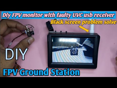 DIY FPV Monitor with faulty ROTG01 UVC receiver| Amazing DIY FPV ground ...