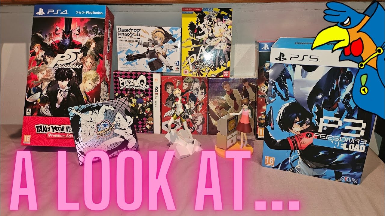Persona Series Collector's Editions Overview + Unboxing - YouTube