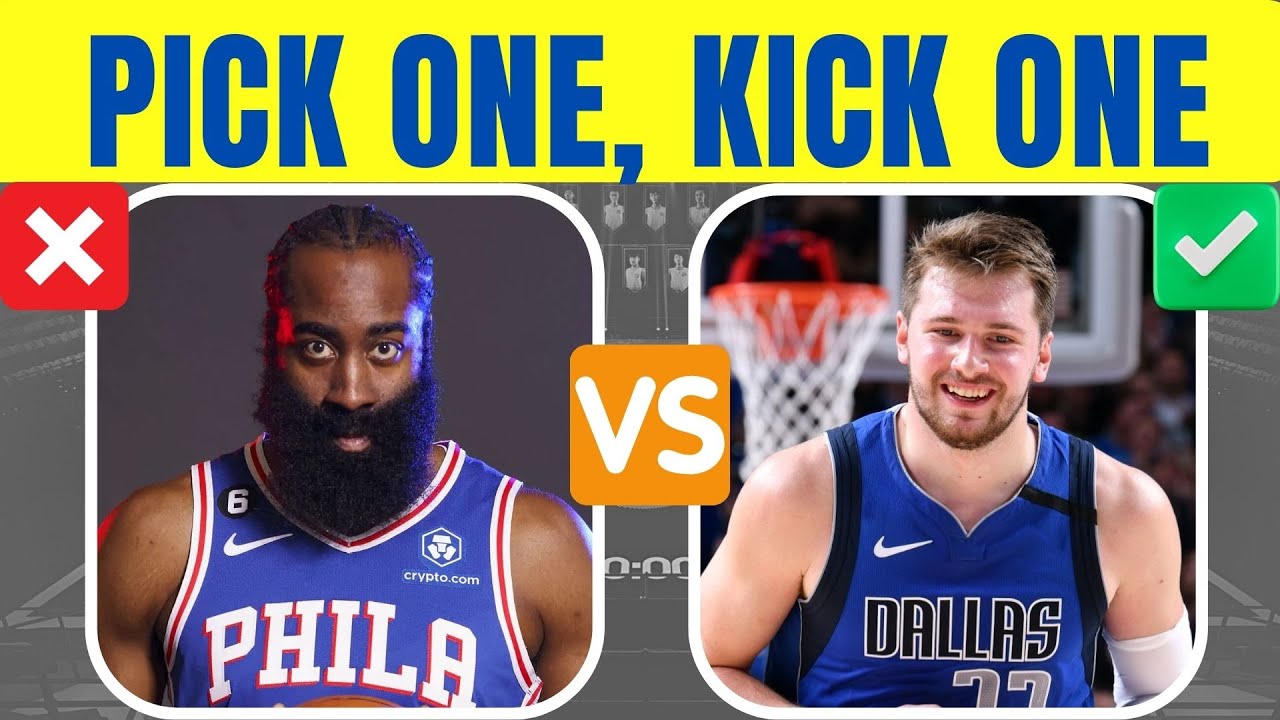 PICK ONE AND KICK ONE NBA EDITION - YouTube