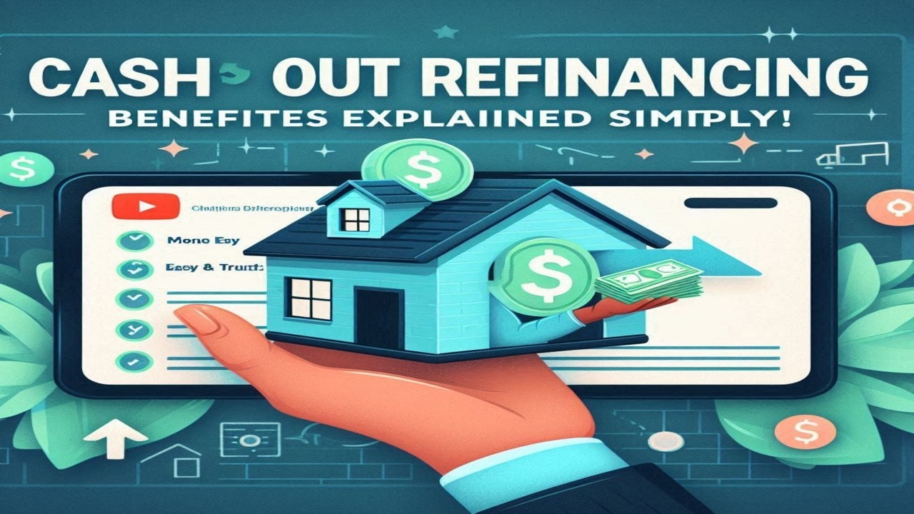 Benefits of Cash Out Refinancing Explained in Simple Terms - YouTube
