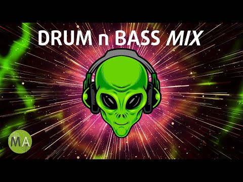 Intense Focus Upbeat Study Music Drum n Bass (Alien Mix)  - Isochronic Tones