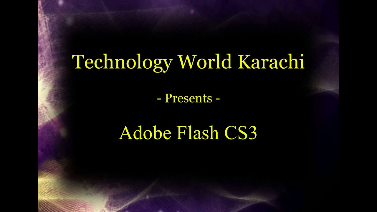 Adobe Flash CS3 (How to Install Or Use) - YouTube