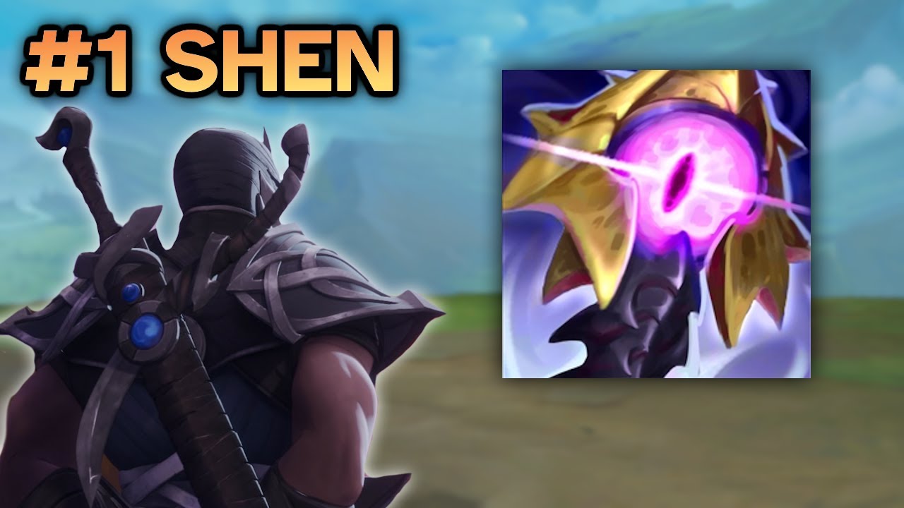 RIFTMAKER SHEN (NEW BUILD?) - Season 14 League of Legends Shen Gameplay ...