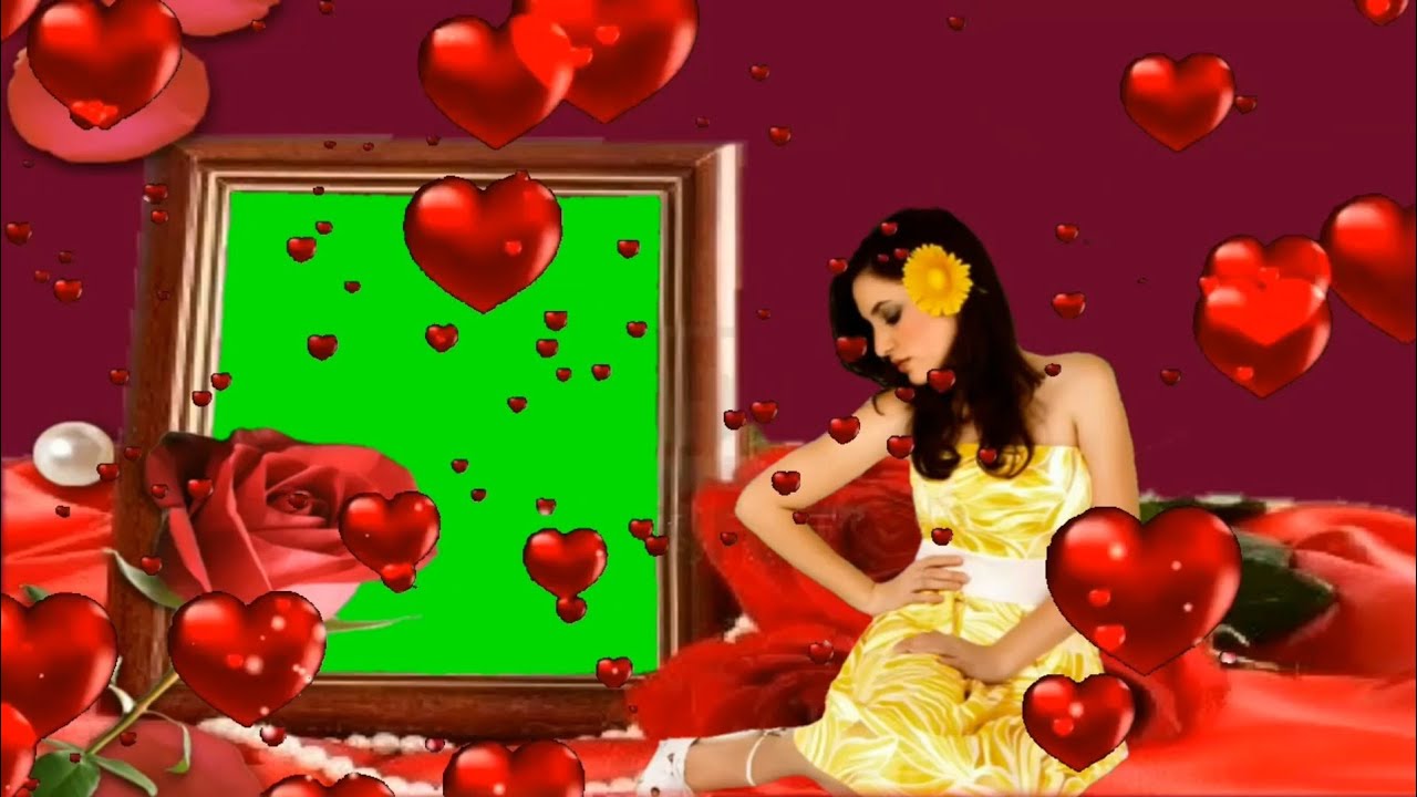 wedding green screen frame effects hd video ((by s dil l green)) - YouTube