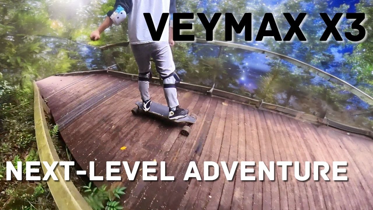 Veymax X3 Electric Skateboard Review丨Mountain Test Ride Next-Level ...