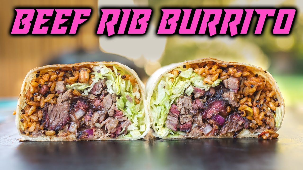 The BEST Burrito I've Made! Smoked Beef Short Rib Burrito #shorts - YouTube