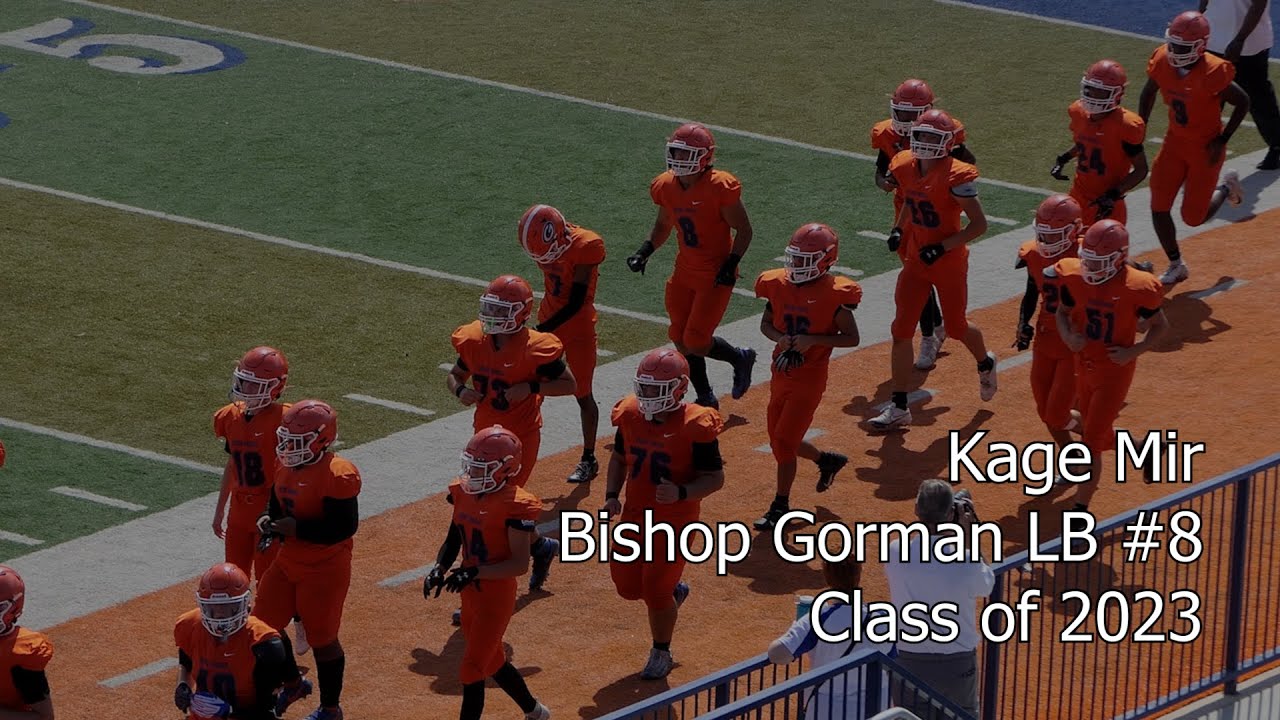 Football - Class of 2025 LB Kage Mir #8 - JV highlights - YouTube