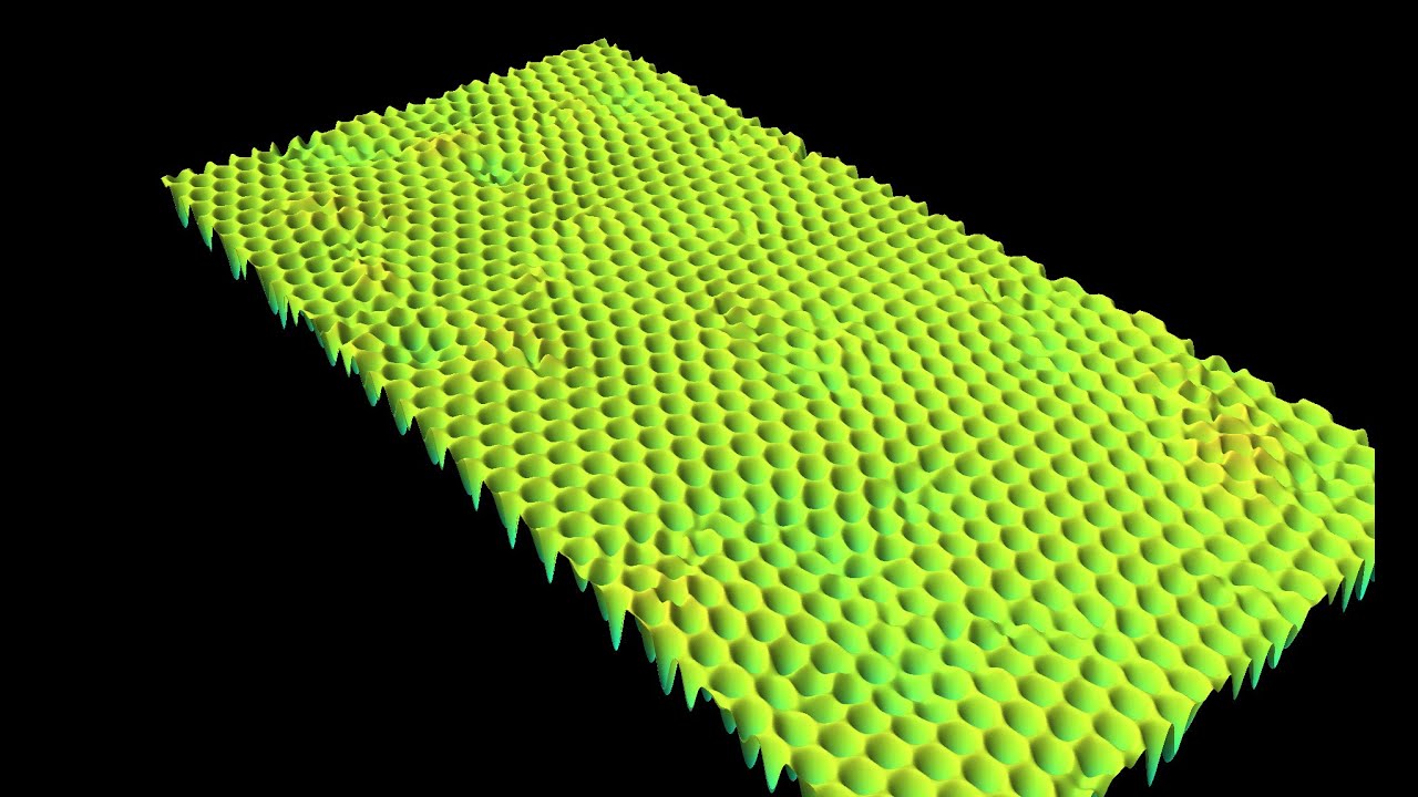 Honeycomb patterns in the Gray-Scott model - YouTube