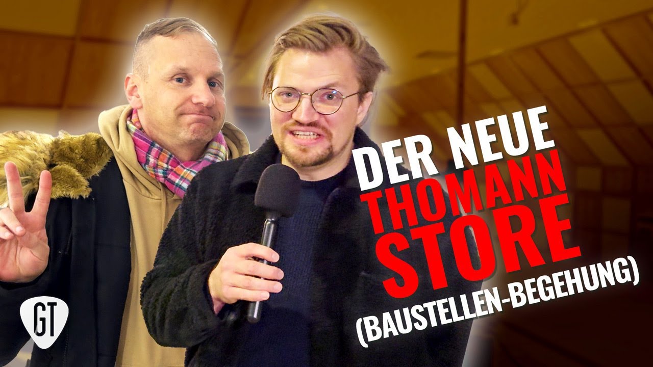Thomann Store 2026 | Baustellen Besichtigung - YouTube