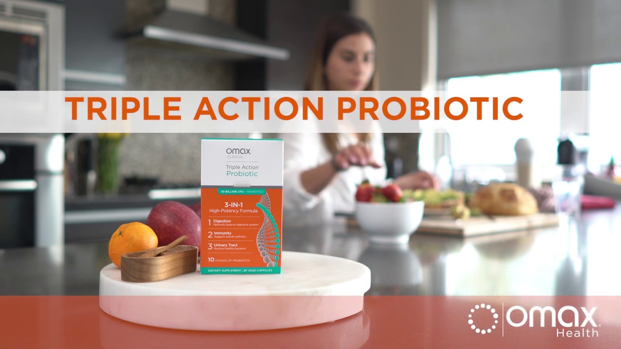 Omax Health Probiotic + Prebiotic Video - YouTube