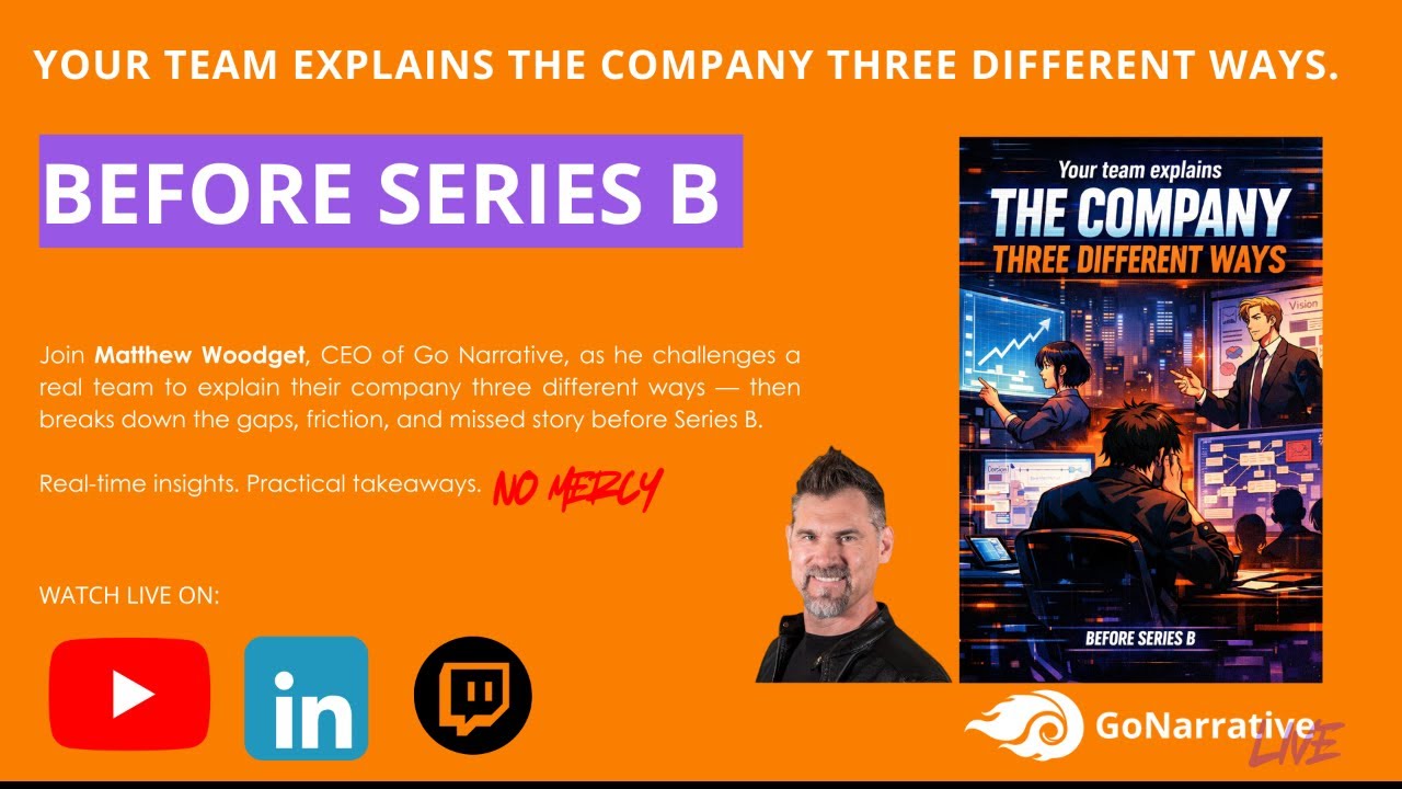Go Narrative Live: Before Series B - YouTube