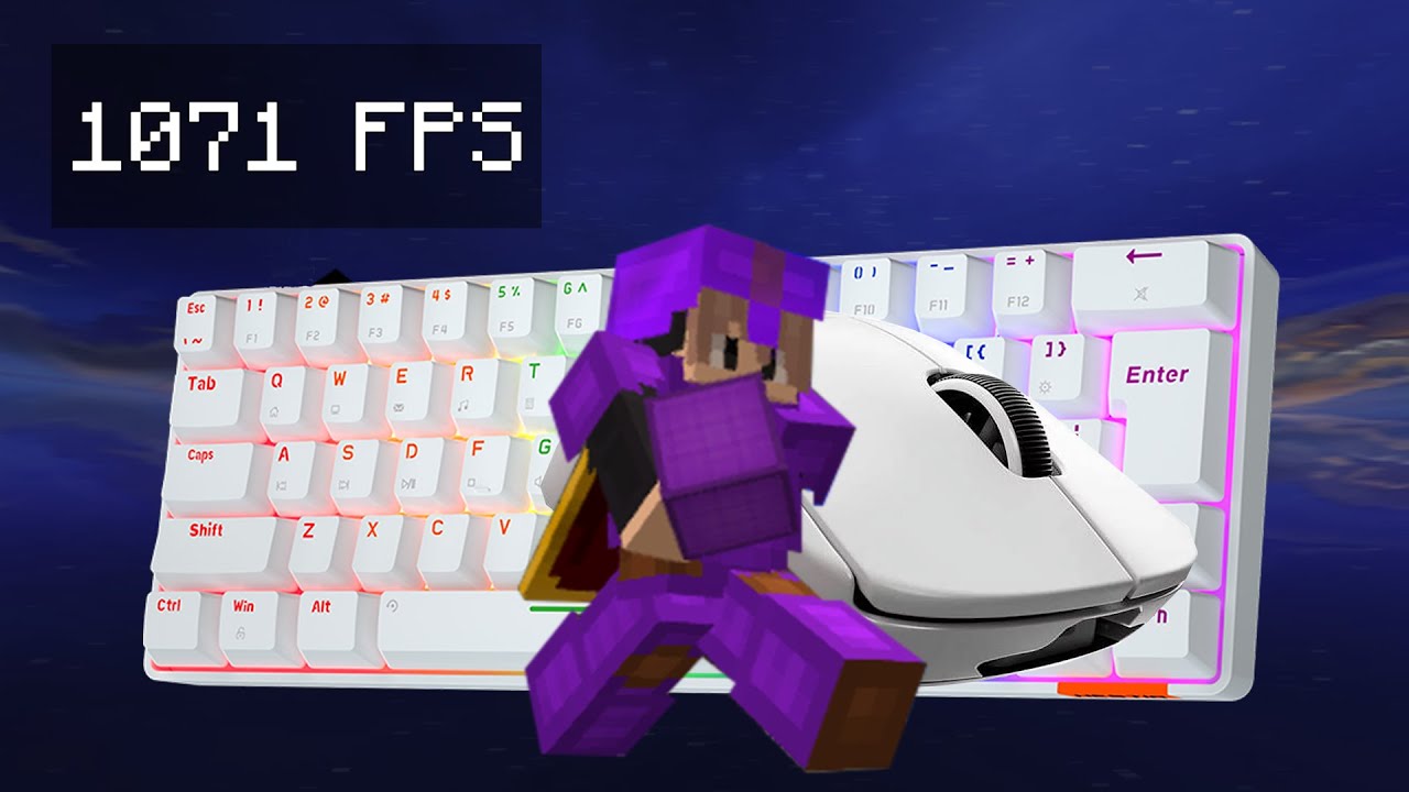 8 Minutes TROLL Bedwars ASMR Keyboard & Mouse Sounds l Craftrise ...