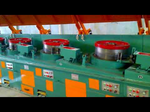 straight line wire drawing machine - YouTube