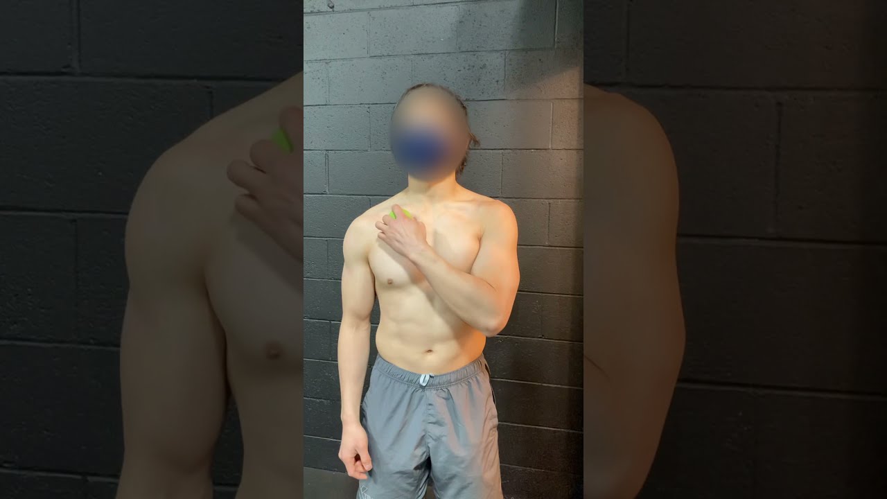 Self-Soft Tissue Release: Pectoralis Minor - YouTube