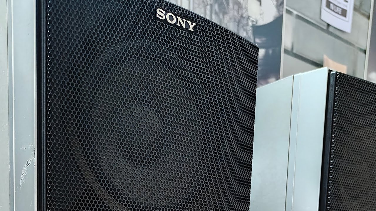 Sony Bookshelf Speakers//Available for sale//5k only - YouTube