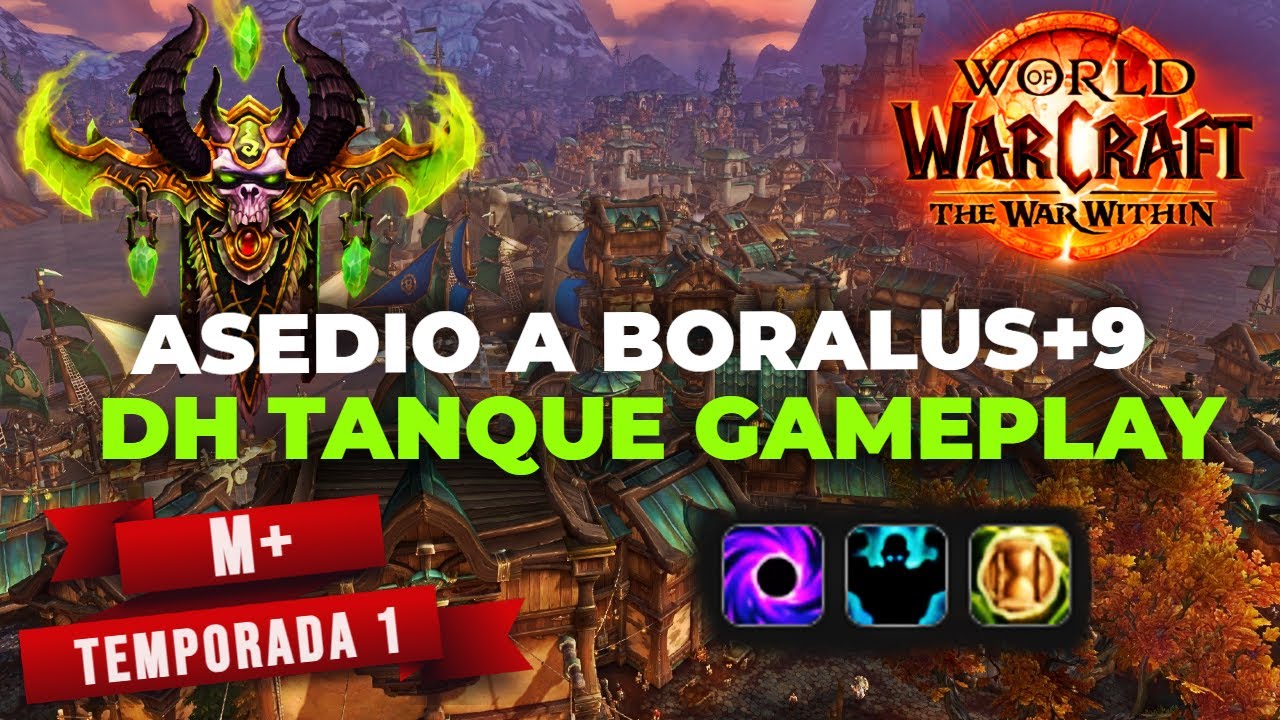 ASEDIO A BORALUS +9⚓ TANQUE POV🟣 GAMEPLAY NARRADO + TIPS DE DEFENSIVOS ...