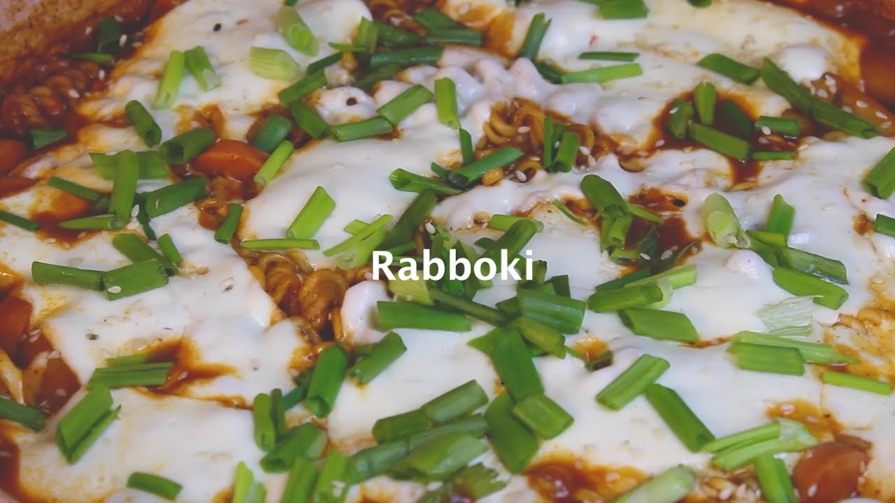 How To Make Rabboki + Rice Cake [Easy Recipe] Korean Food - YouTube