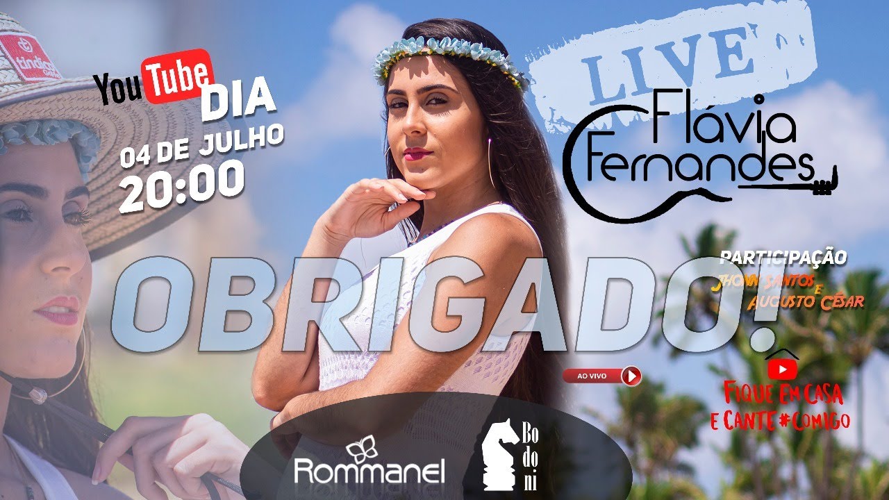 LIVE FLÁVIA FERNANDES E CONVIDADOS - YouTube