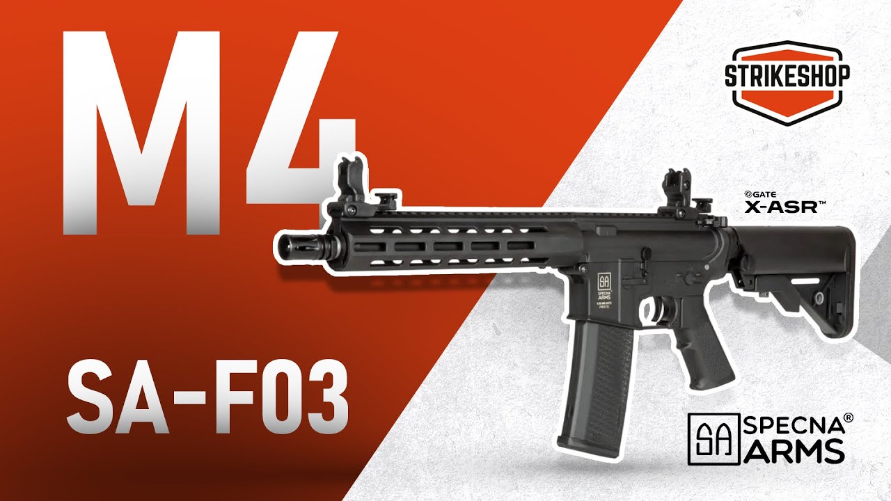 Що варто знати про Specna Arms M4 SA F03 Flex X ASR Black - YouTube