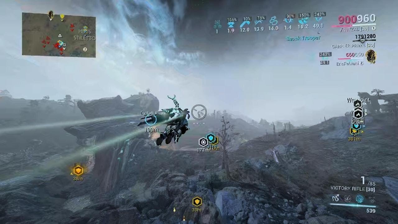 Warframe Eidolon 6x3 Echoes of Veilbreaker - YouTube