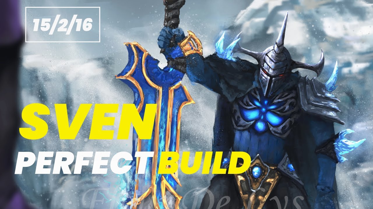 SVEN NEW META BUILD | best items for sven dota 2 | new patch | 7.34 ...
