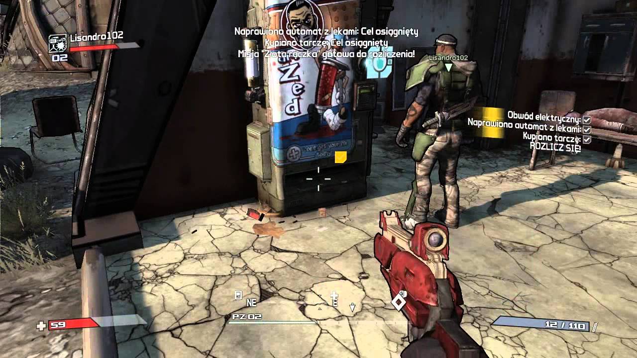Borderlands Multiplayer CO-OP Gameplay Pl [xXxGamePlay] - YouTube