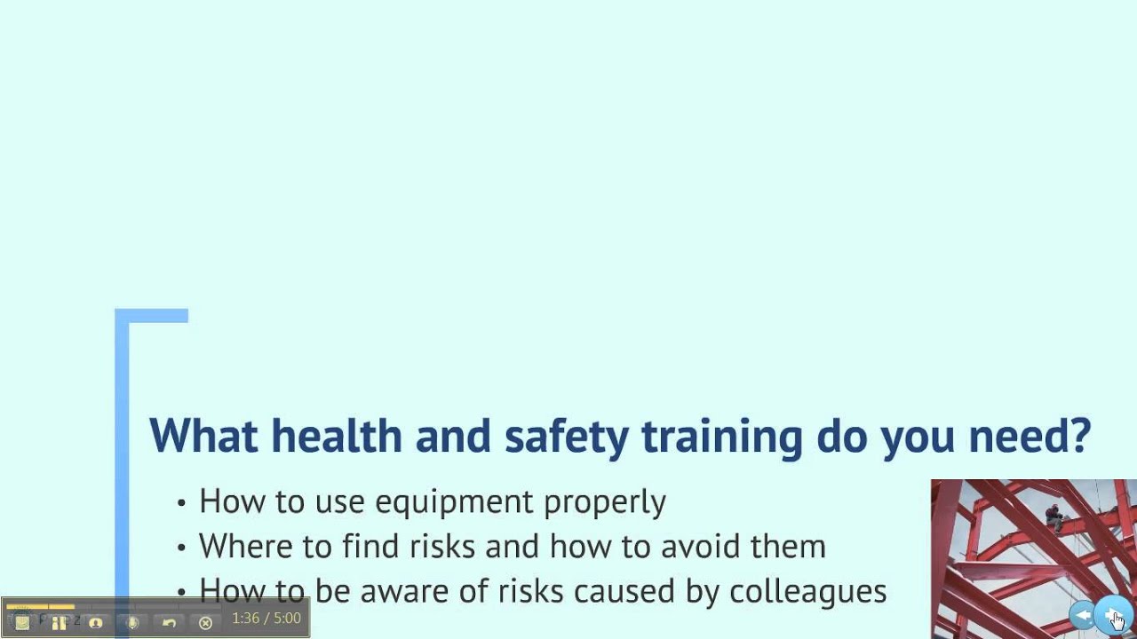 What You Need to Know: Health and Safety Training Basics - YouTube