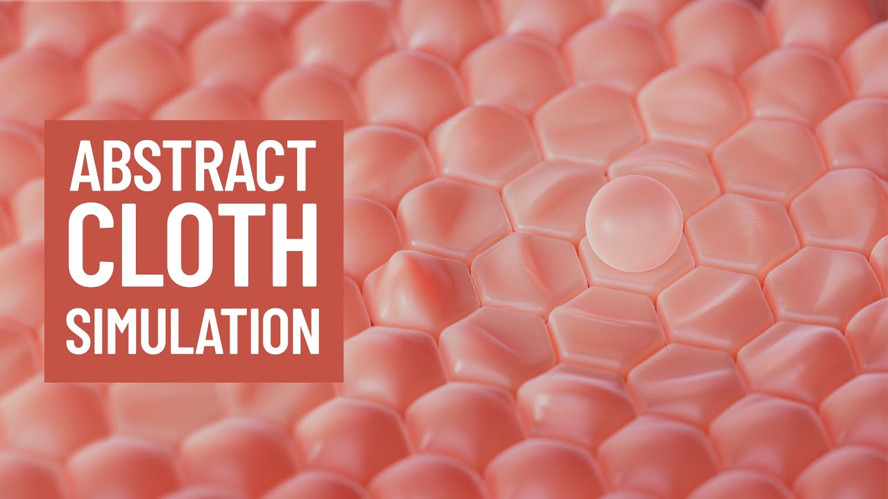 Abstract Cloth Simulation in Cinema 4D Tutorial - YouTube