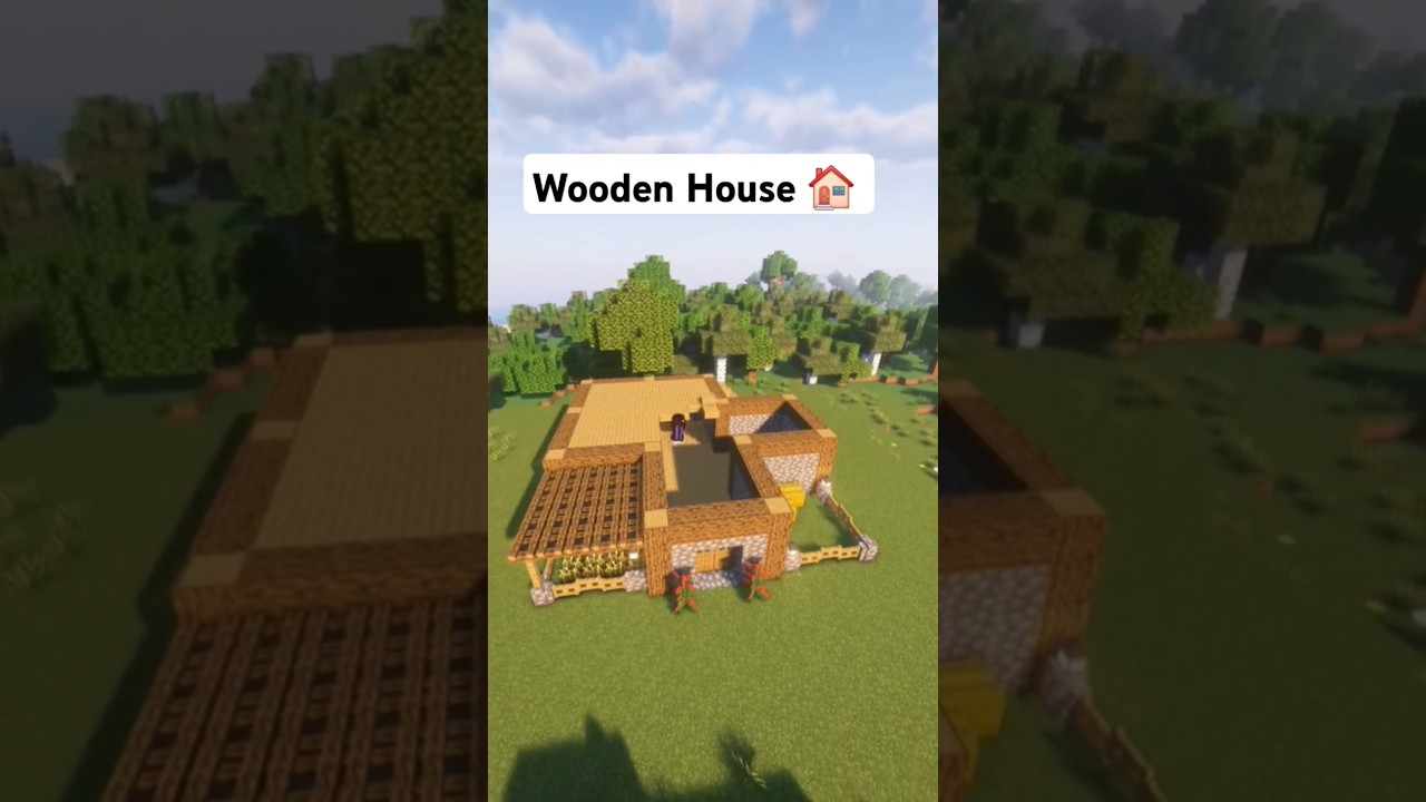 Minecraft Best Wooden House🏠 | Minecraft Tutorial | - YouTube