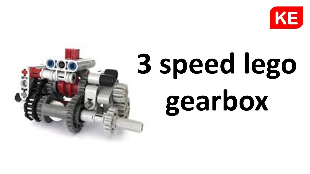 3 Speed Lego Gearbox - YouTube