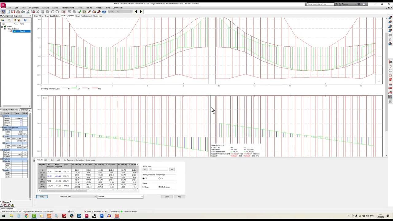 AUTODESK ROBOT TUTORIAL|| Full Tutorial Designing (RCC) T-beam - YouTube