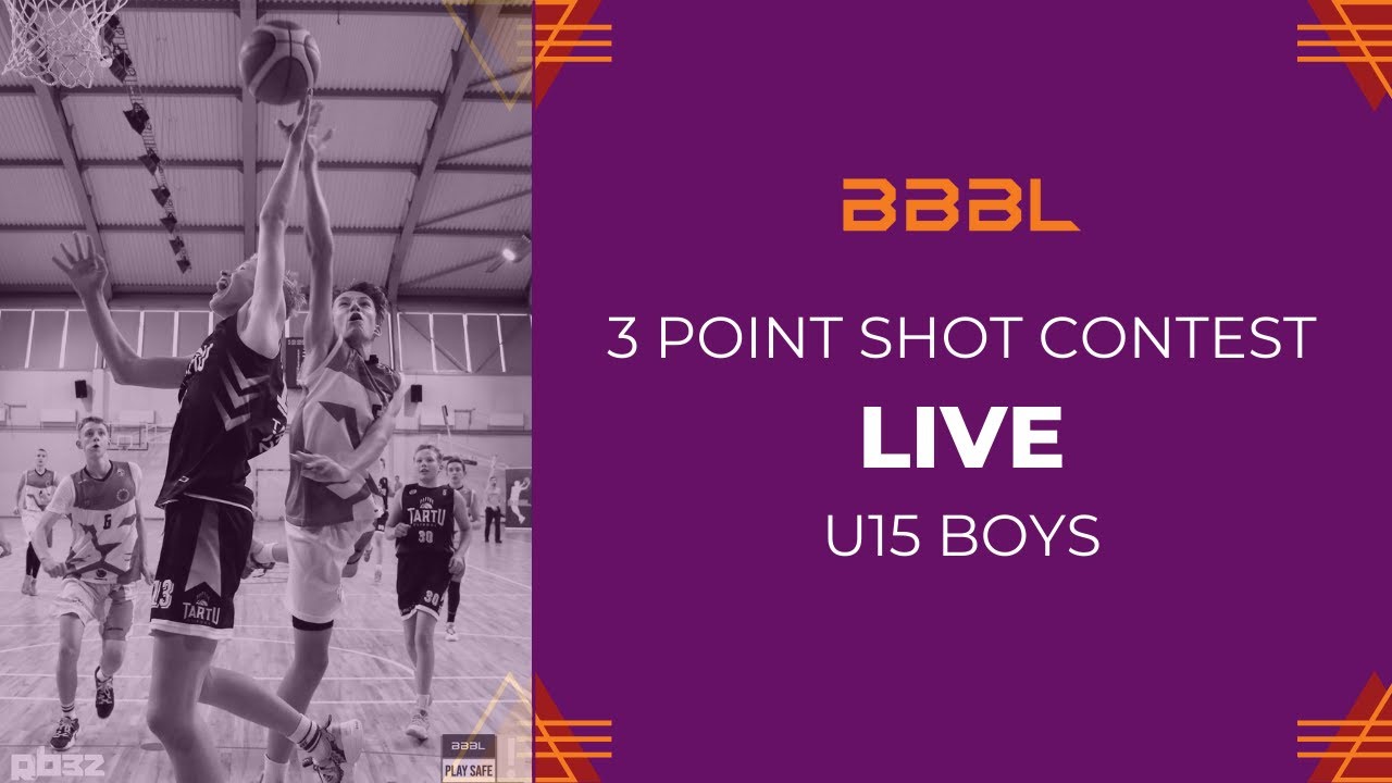 3 Point Shot Contest | BBBL Boys U15 Finals - YouTube