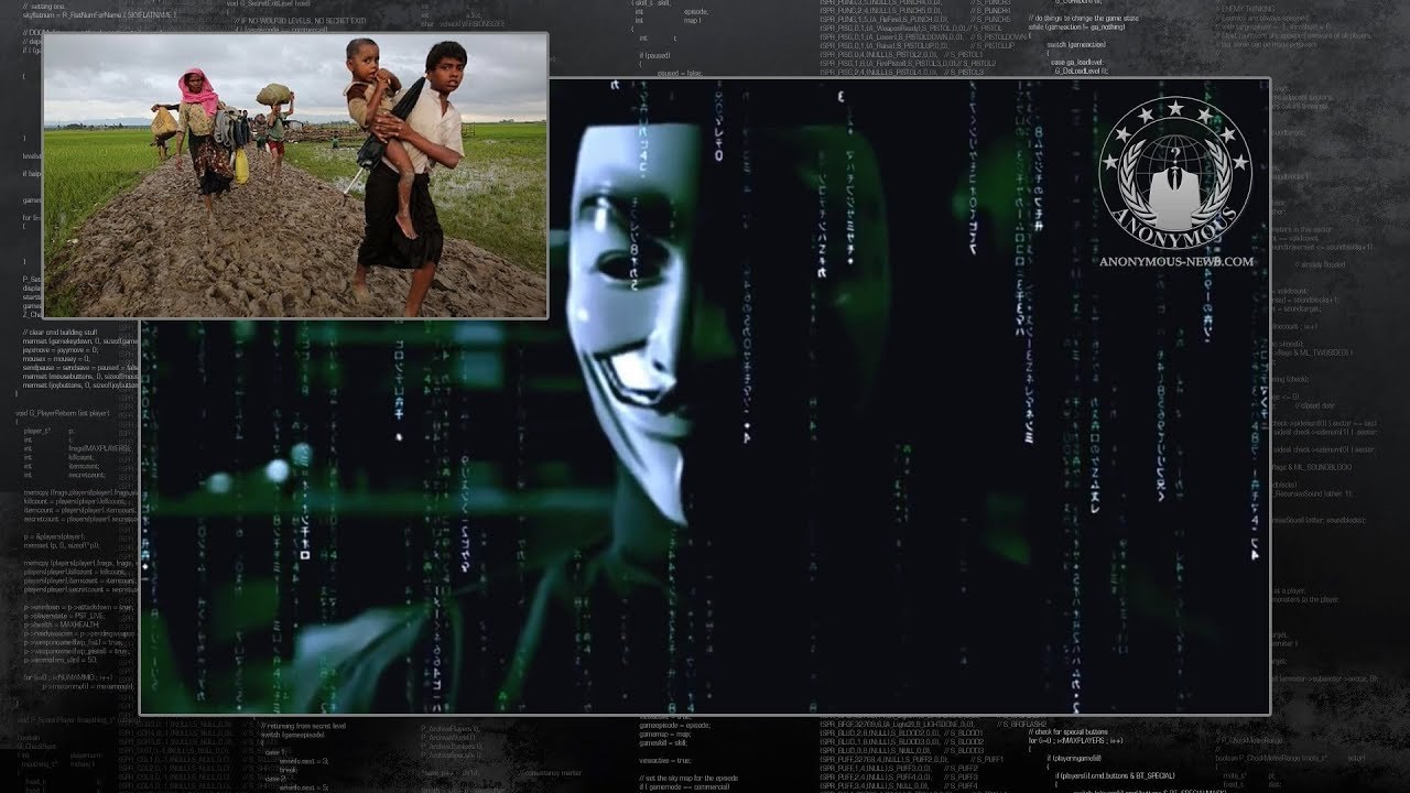 Anonymous #OpRohingya - The Myanmar (Burma) Genocide - YouTube