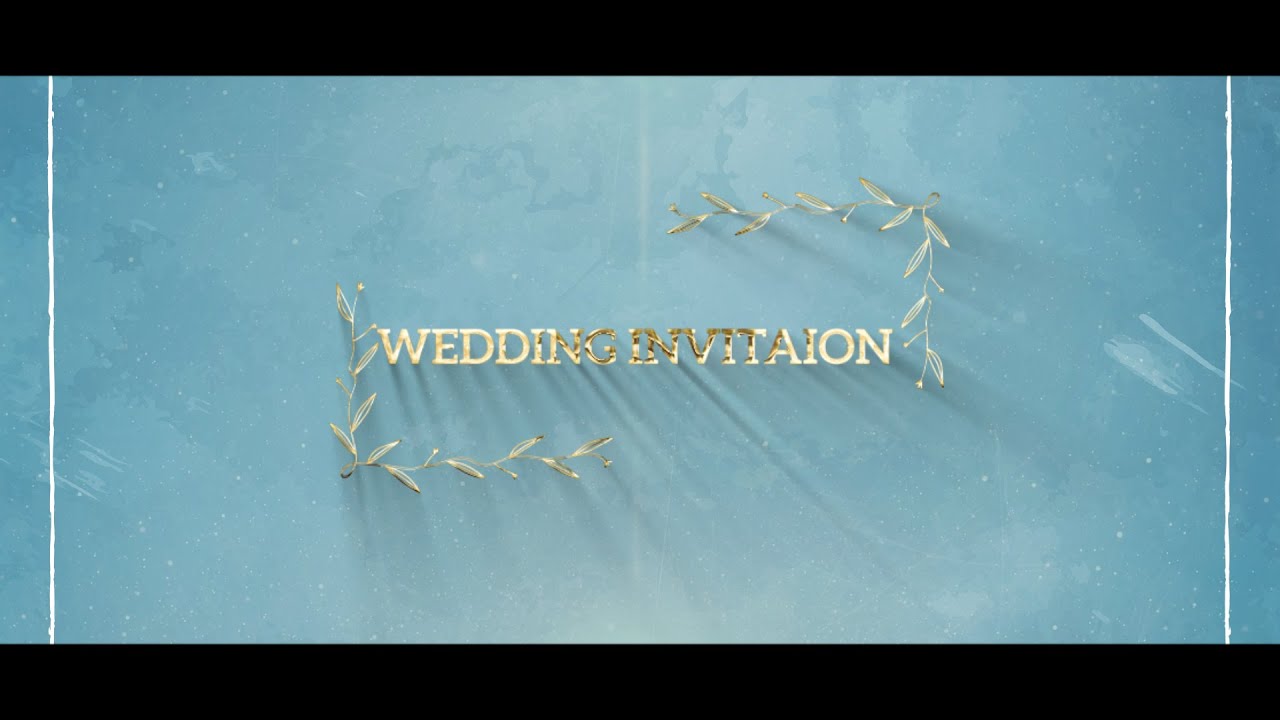 Wedding Invitation Without Text /Free Download / Link in description/KM ...