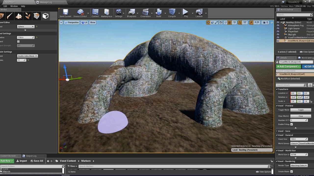Voxel Plugin - Sphere Tool - YouTube