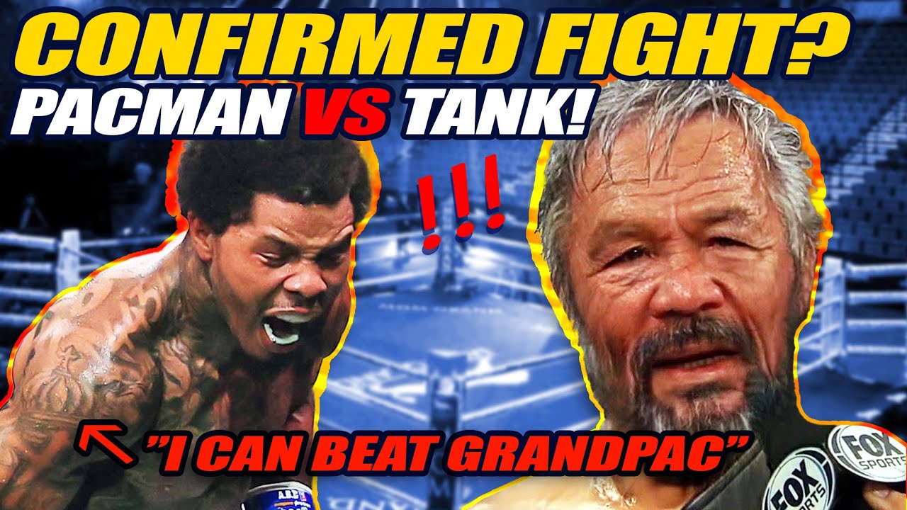 MANNY PACMAN PACQUIAO VS GERVONTE TANK DAVIS OFFICIAL NA! BOXING FIGHT ...