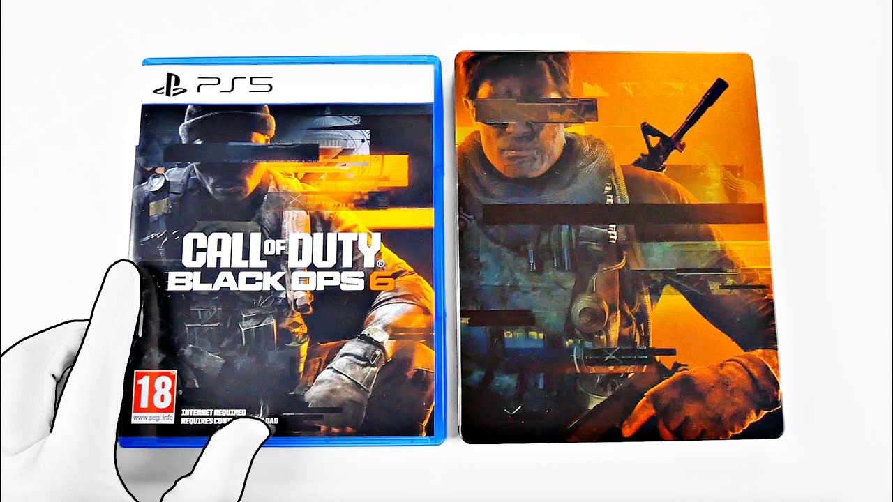 Call of Duty Black Ops 6 + Steelbook PS5 Unboxing - YouTube