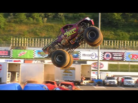 2019 MONSTER TRUCKS @ THE MOTOR MILE SPEEDWAY - YouTube