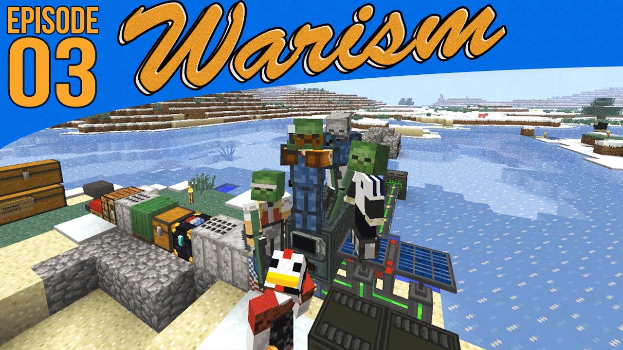 Minecraft Warism: Modded War Survival - The War Begins #3 - YouTube
