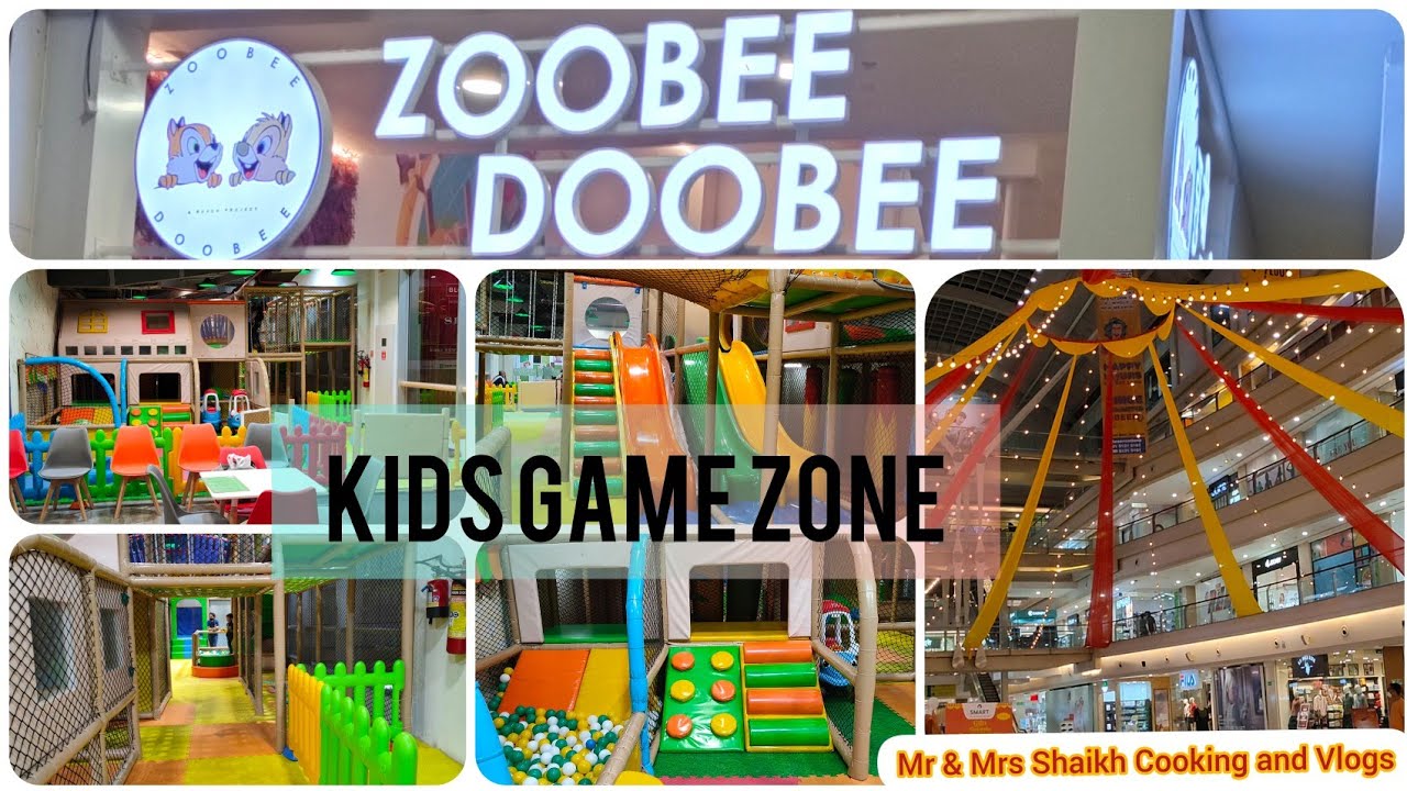 Game Zone in Mall | Trampoline Kids park | First trampoline park for ...