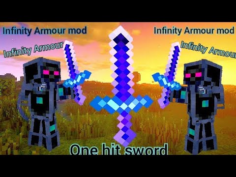 Strongest Armour in Minecraft infinity Armour one hit sword mod for ...